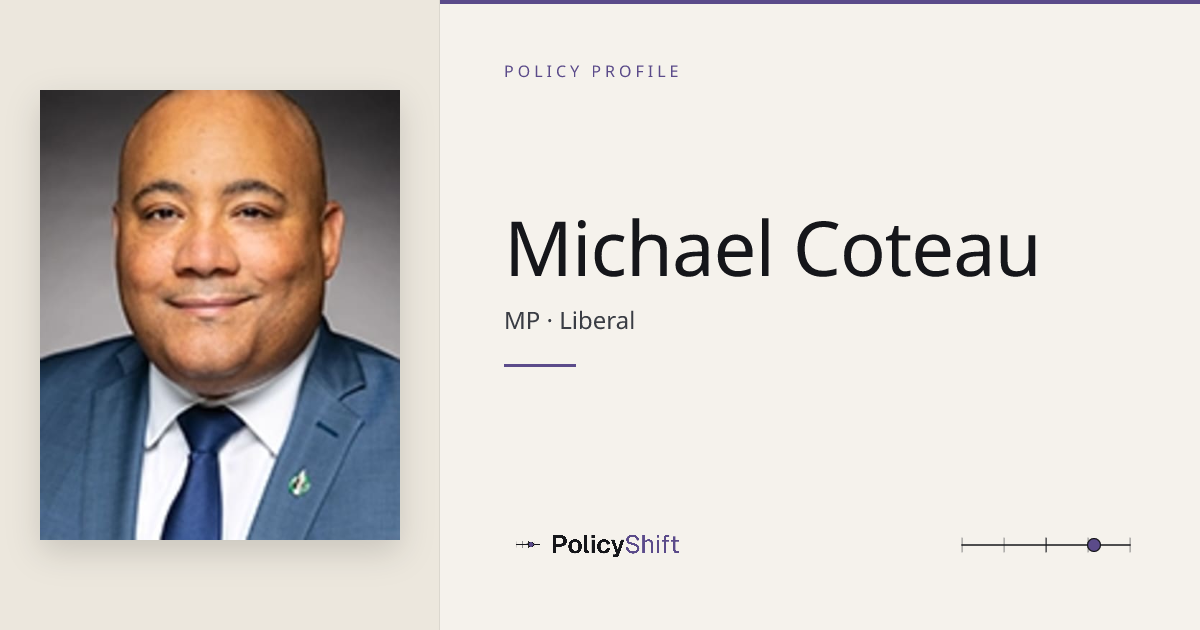 Michael Coteau's Policy Positions | PolicyShift.ca